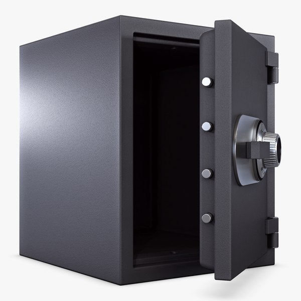 3D Steel Safe v 1 model - TurboSquid 1816225