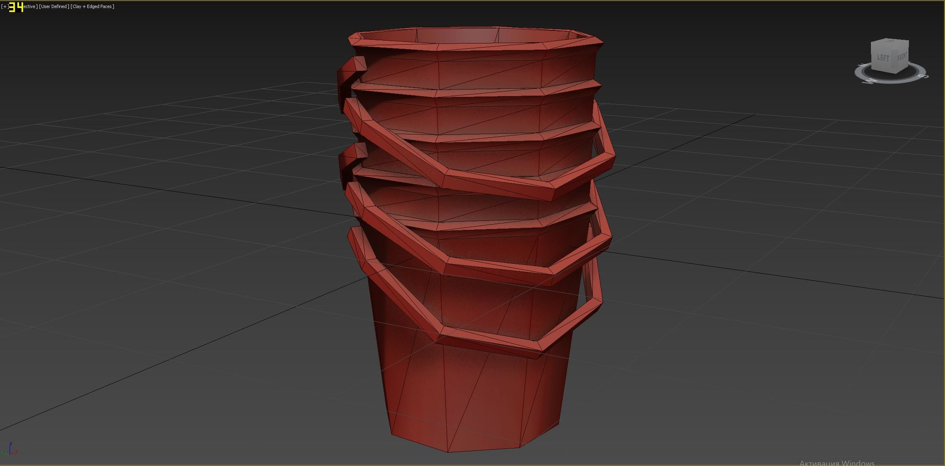 3D bucket spade 01 model - TurboSquid 1375265