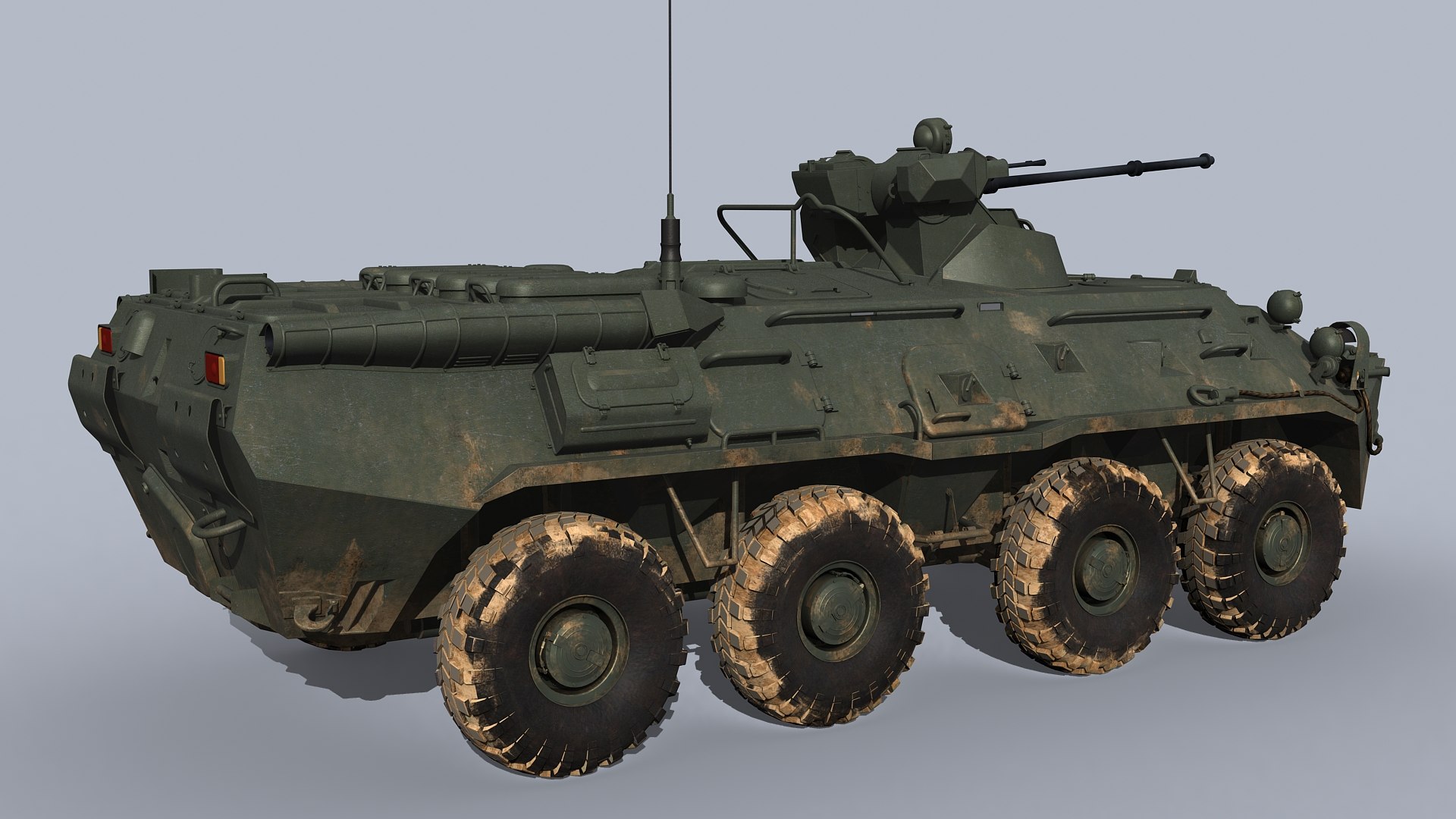 Btr-80a Btr-80 Apc 3D - TurboSquid 1560027