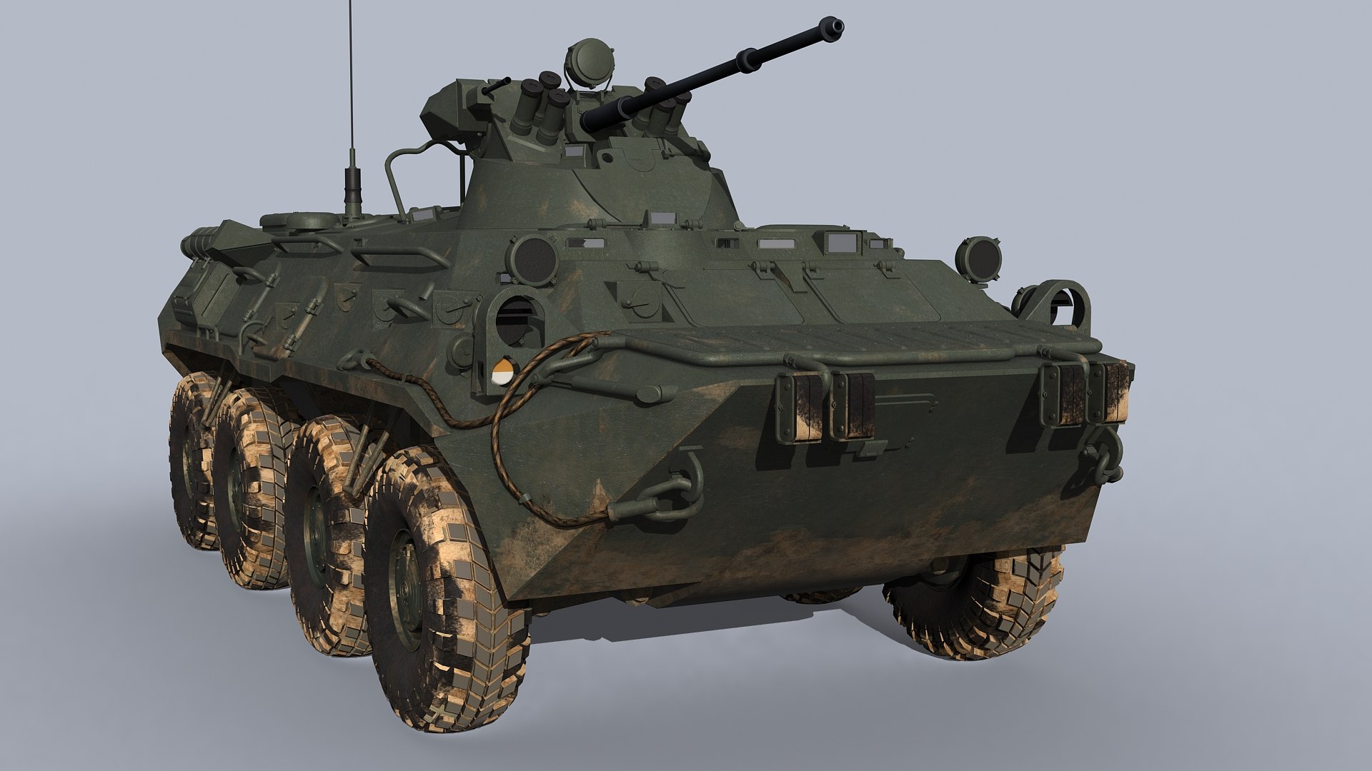 Btr-80a Btr-80 Apc 3D - TurboSquid 1560027