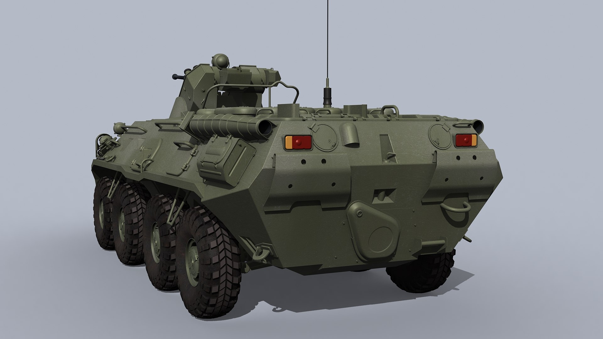 Btr-80a Btr-80 Apc 3D - TurboSquid 1560027