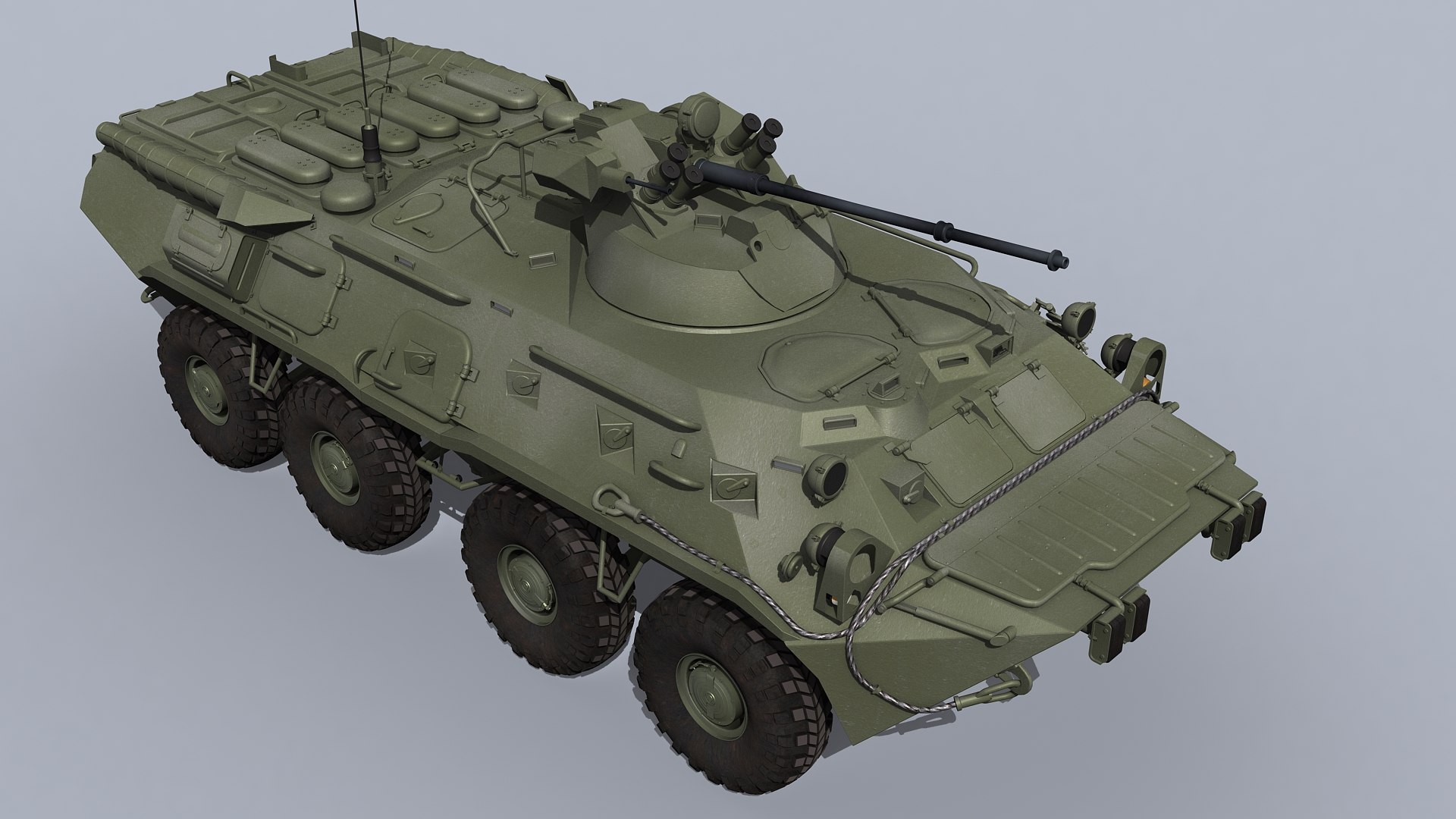 Btr-80a Btr-80 Apc 3D - TurboSquid 1560027