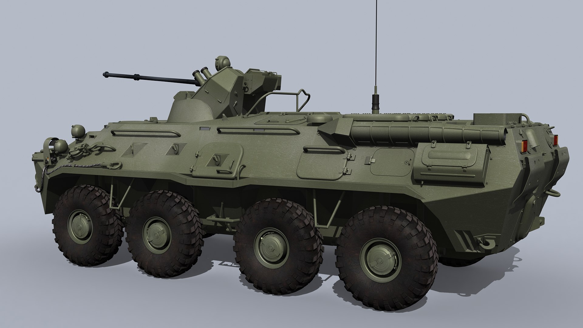 Btr-80a Btr-80 Apc 3D - TurboSquid 1560027
