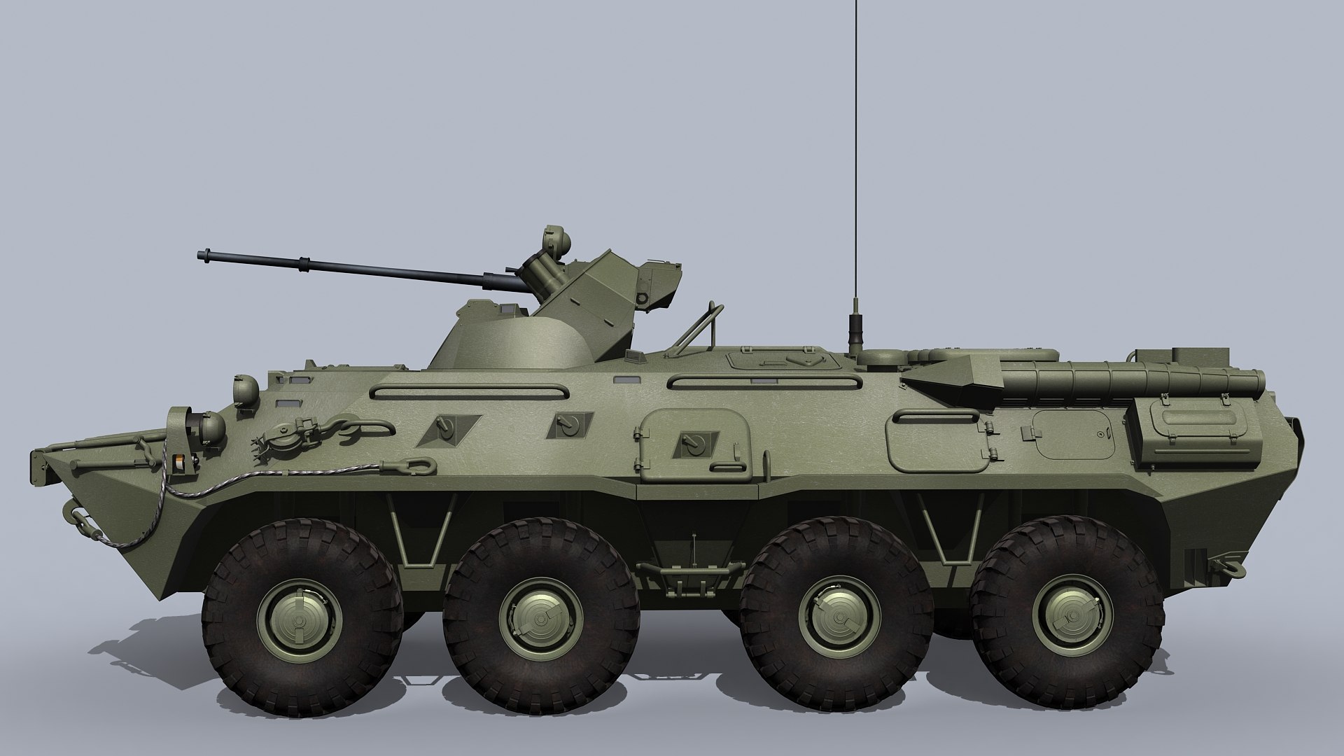 Btr-80a Btr-80 Apc 3D - TurboSquid 1560027