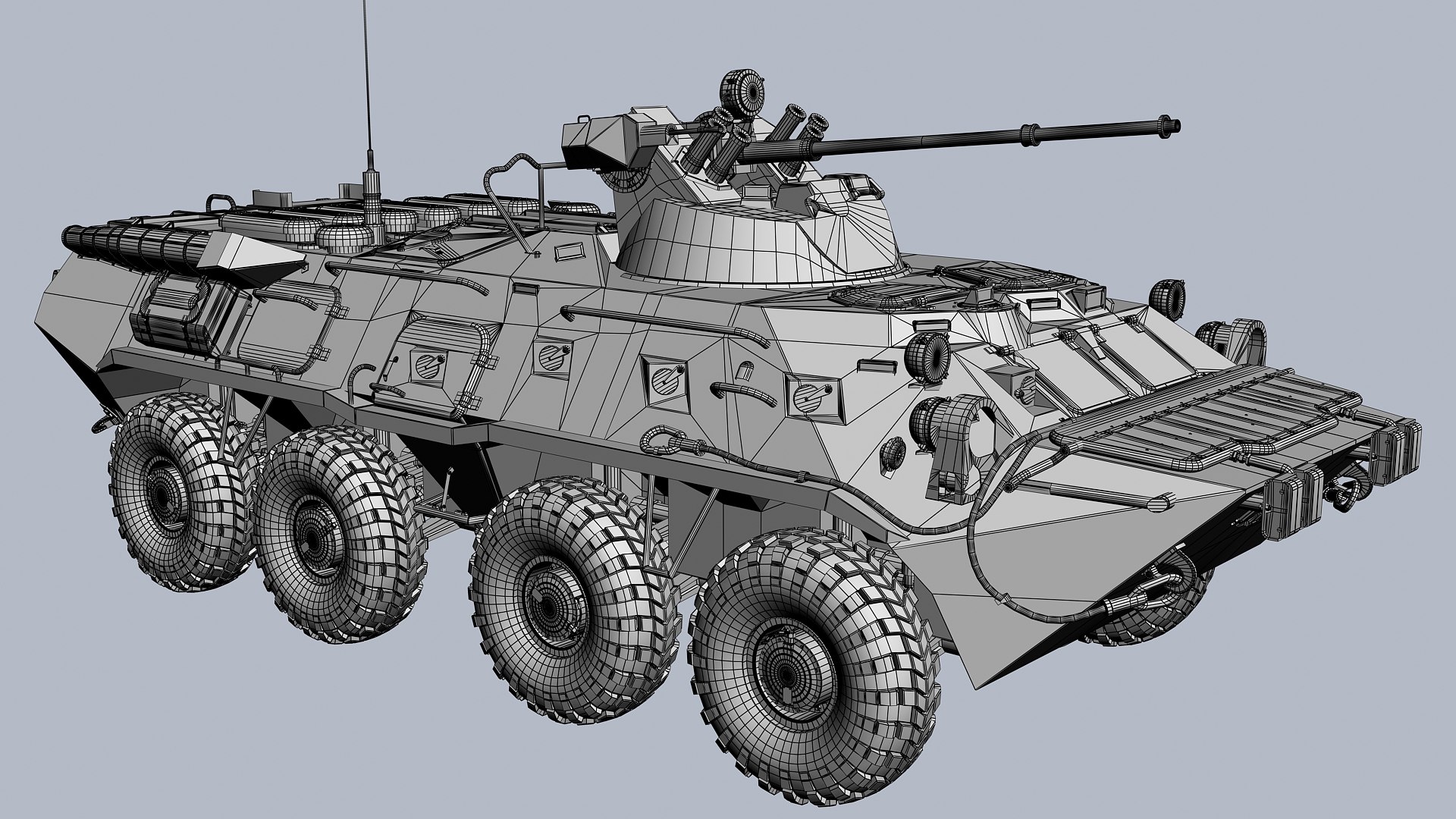 Btr-80a Btr-80 Apc 3D - TurboSquid 1560027