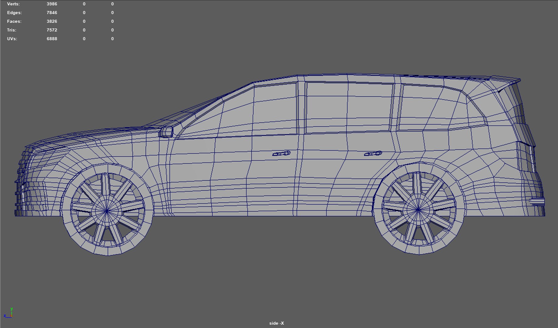 Low Poly Car 02 3D Model - TurboSquid 2067180