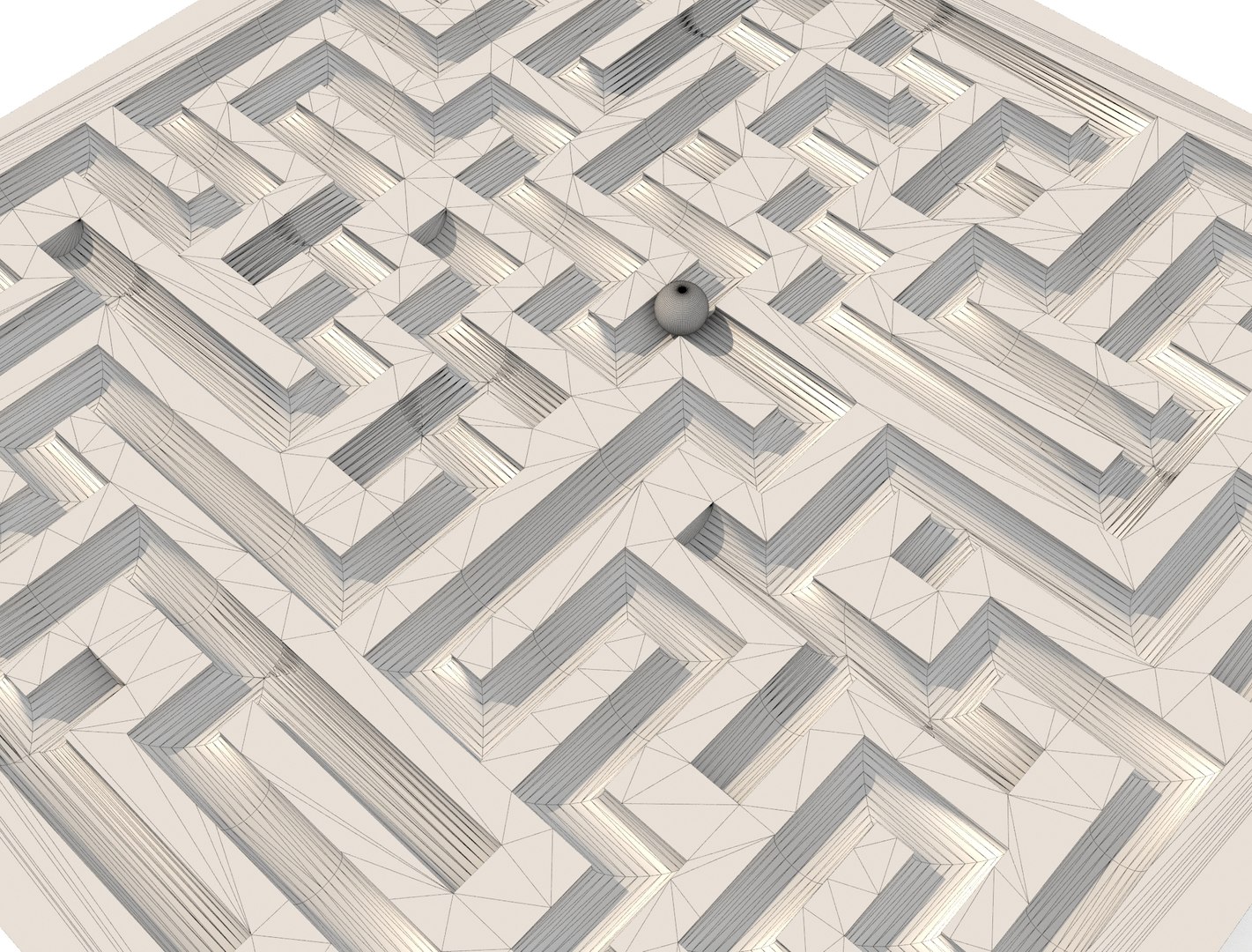 Labyrinth 3D Model - TurboSquid 1760272