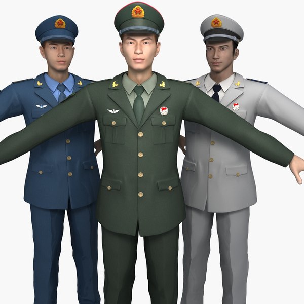 Chinese Army 3D Models for Download | TurboSquid