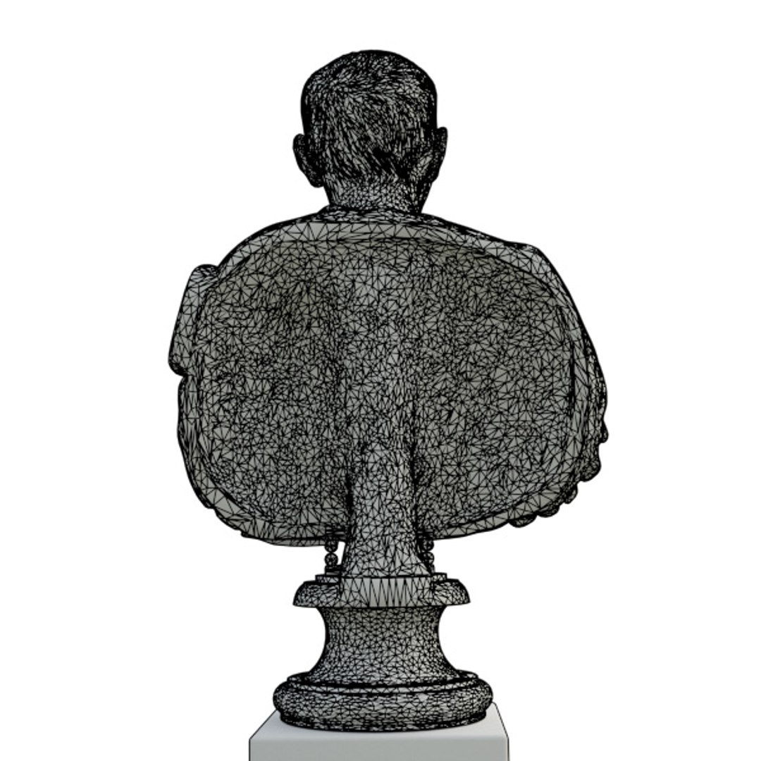 Marcus Porcius Cato Censor 3d Model