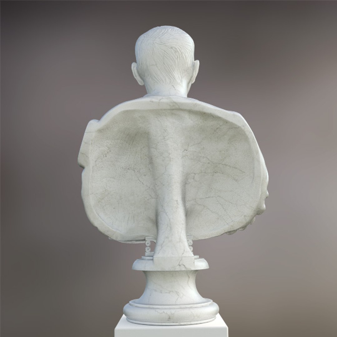 Marcus Porcius Cato Censor 3d Model