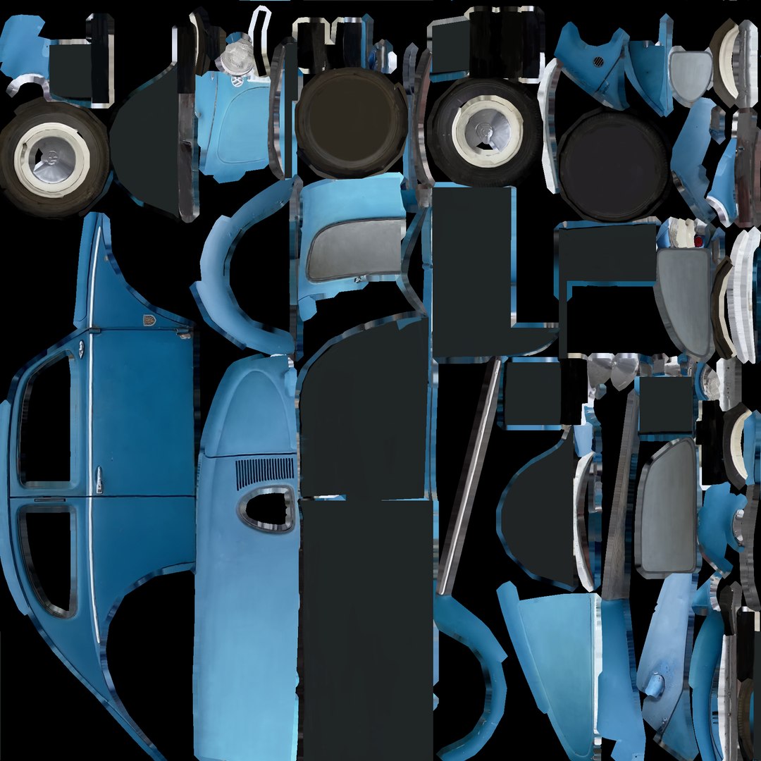 Volkswagen Beetle Model - TurboSquid 1833655