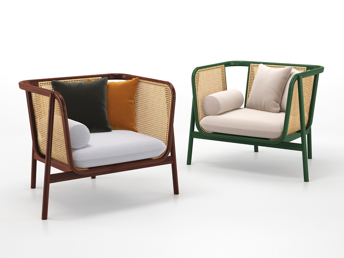 Hem Lounge Chair 3D - TurboSquid 2155213