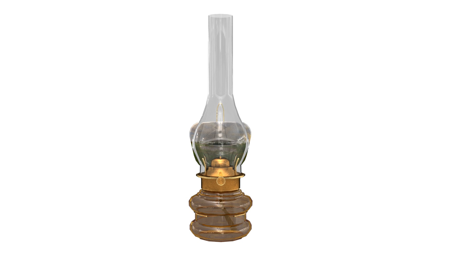 3D Model Oil Lamp - TurboSquid 1848450