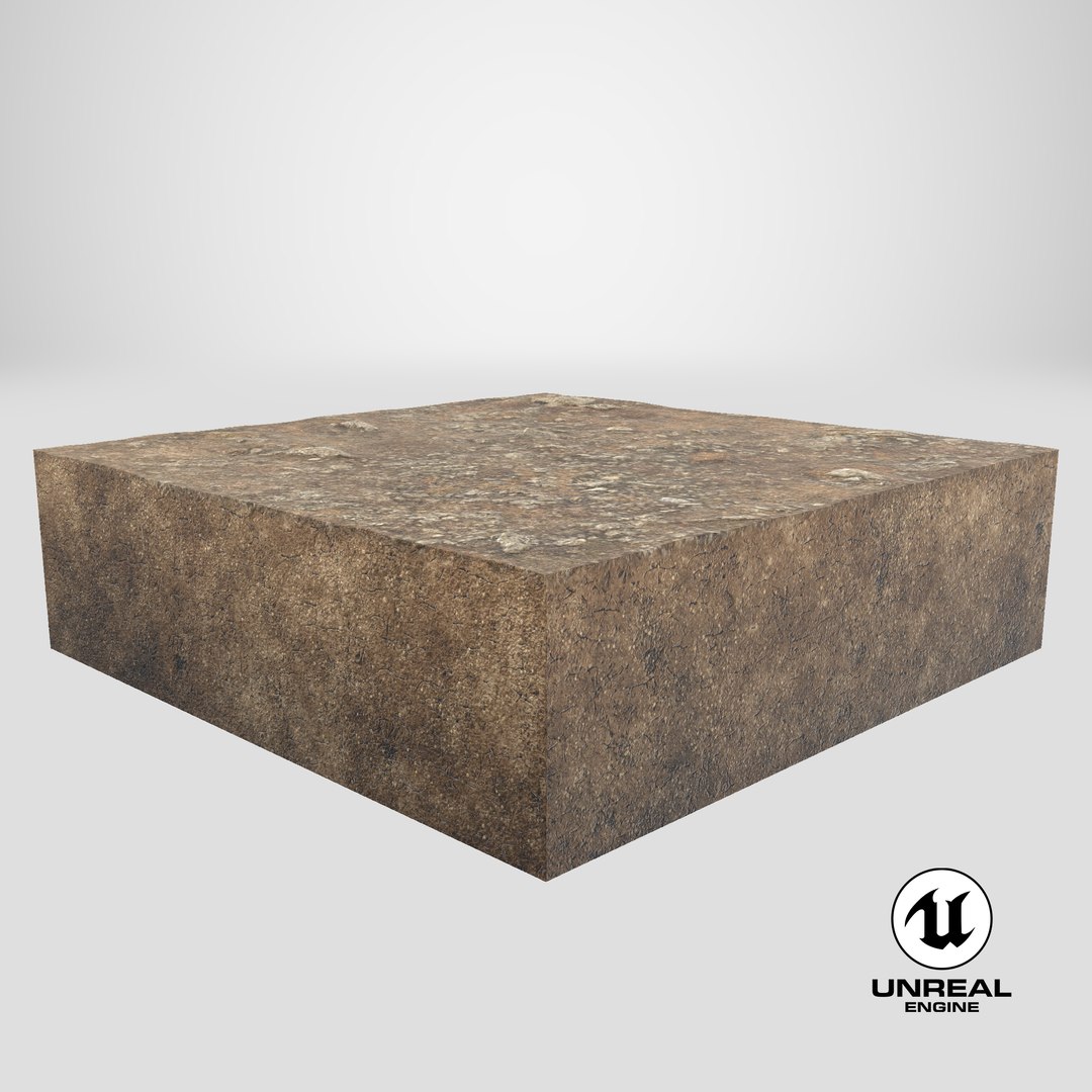 Dirt Cross Section 04 3D Model - TurboSquid 1320648
