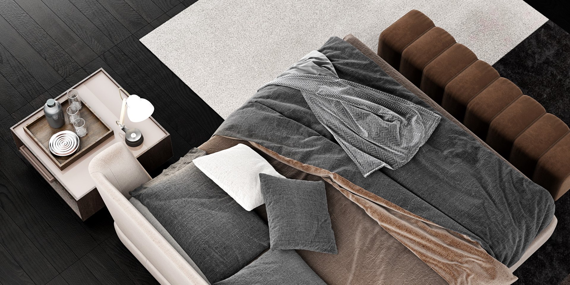 3D Minotti Creed Bed - TurboSquid 1591682