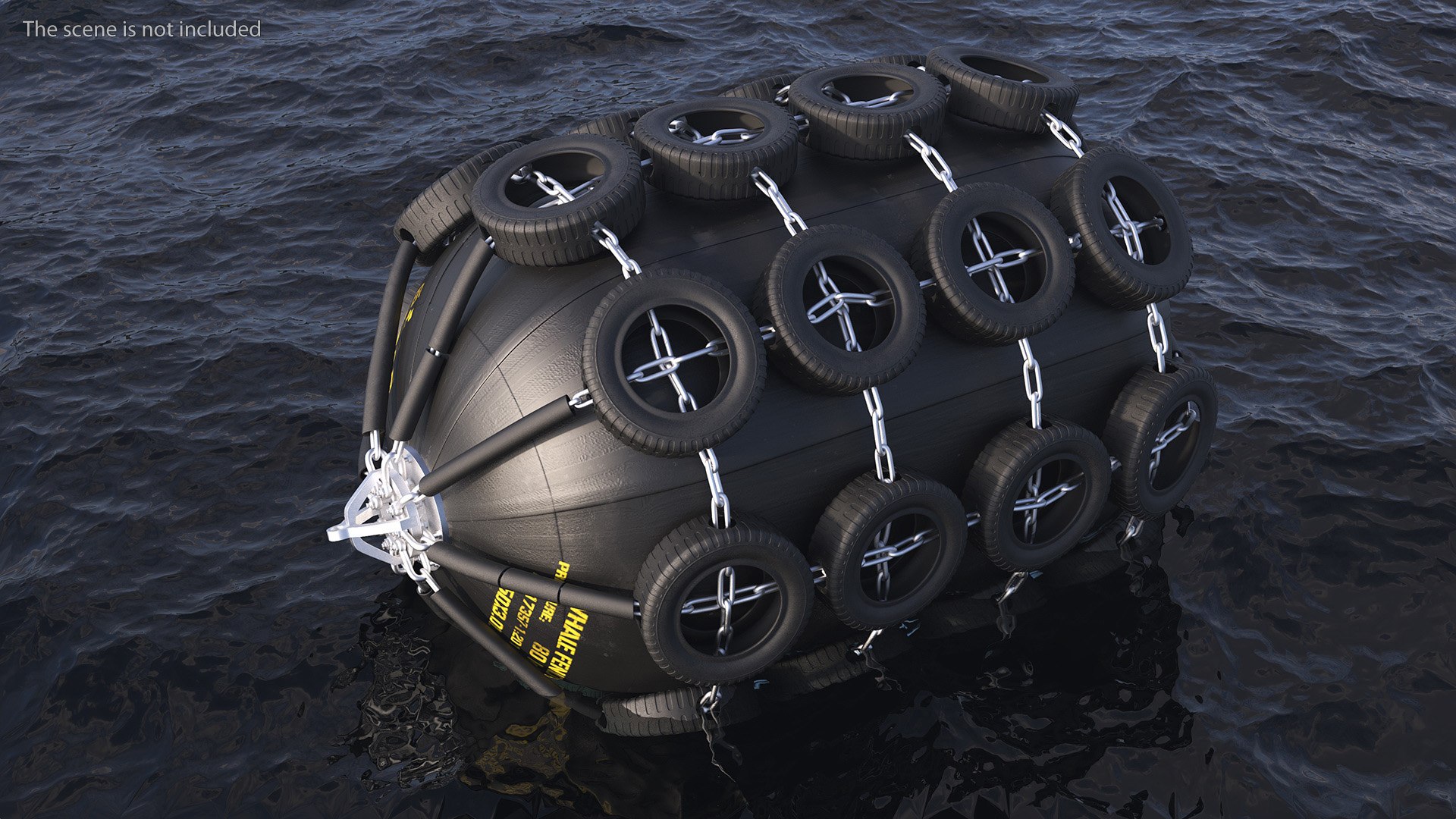 Rubber Pneumatic Ship Fender 3D - TurboSquid 2211836