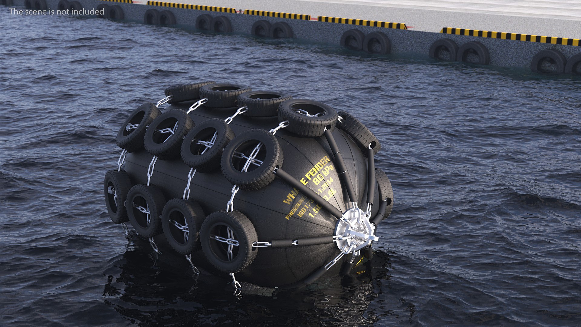 Rubber Pneumatic Ship Fender 3D - TurboSquid 2211836