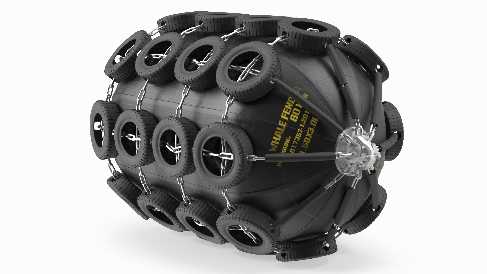 Rubber Pneumatic Ship Fender 3D - TurboSquid 2211836