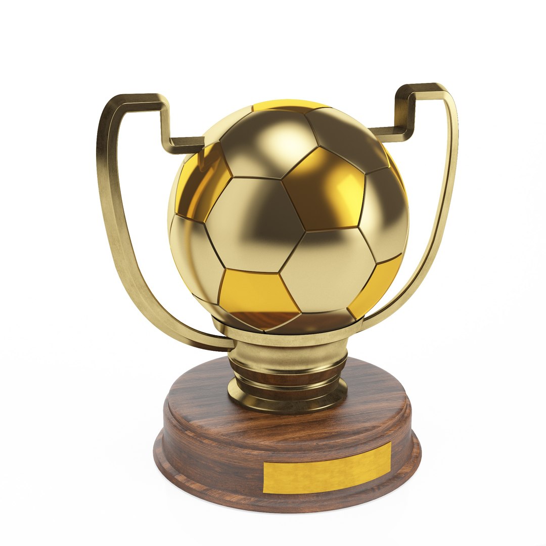 3D Model FOOTBALL AWARD SOCCER TROPHY - TurboSquid 1809202