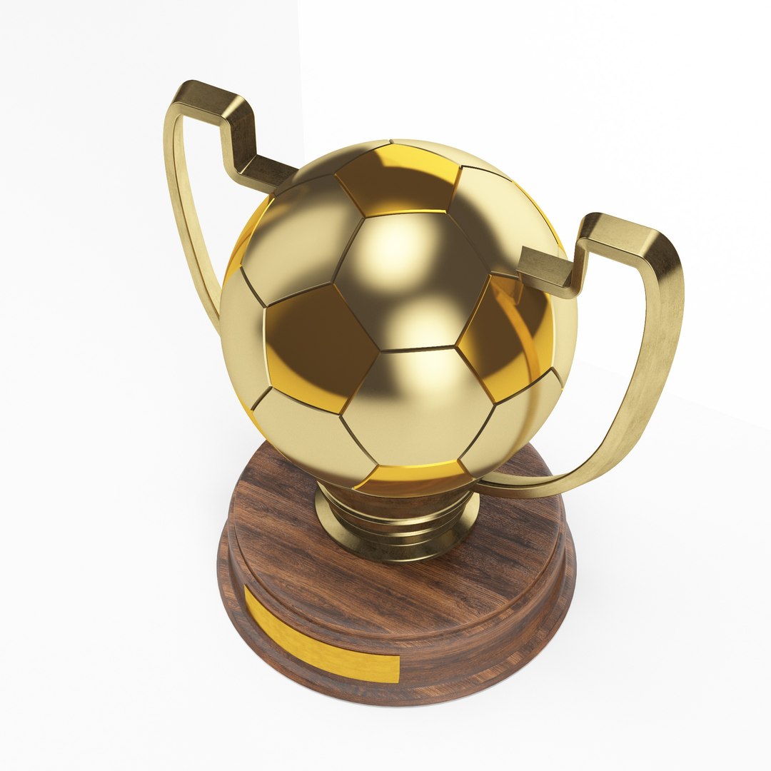 3D Model FOOTBALL AWARD SOCCER TROPHY - TurboSquid 1809202