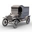 T Delivery Van 1913 3d Model