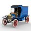 T Delivery Van 1913 3d Model
