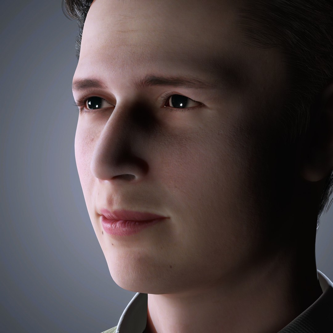 Ansel Elgort Character 3D Model Low Poly 3D Model - TurboSquid 2300804