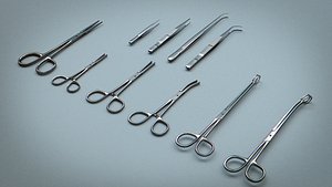 Download Free & Premium Forceps 3D Models | TurboSquid