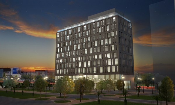 modelo 3d Edificio MSC Valencia - TurboSquid 888432