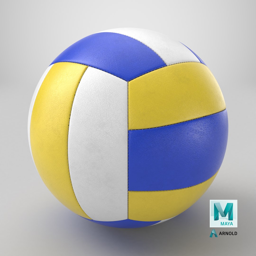 Volleyball Ball 3D Model - TurboSquid 2393450