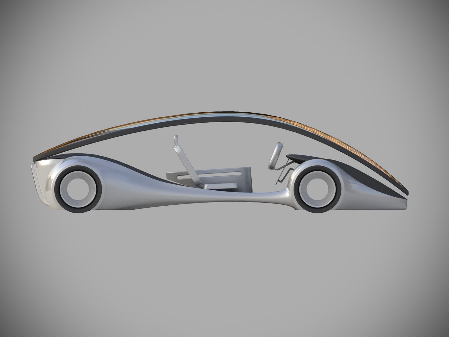 3D Apple Concept Car Model - TurboSquid 1514212
