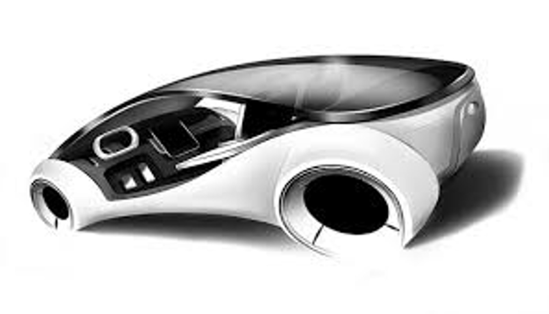 3D Apple Concept Car Model - TurboSquid 1514212
