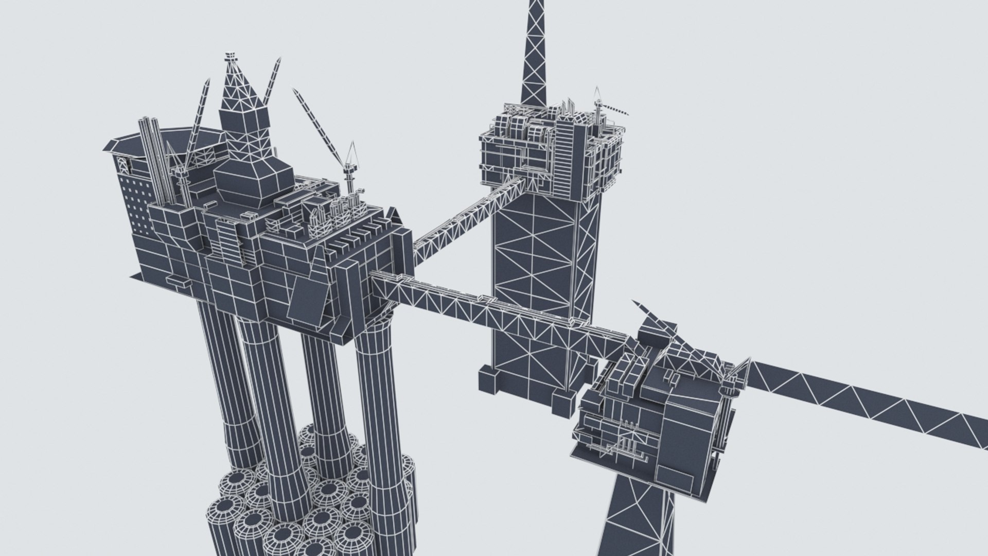 3D Sleipner Vest Platforms - TurboSquid 1193251