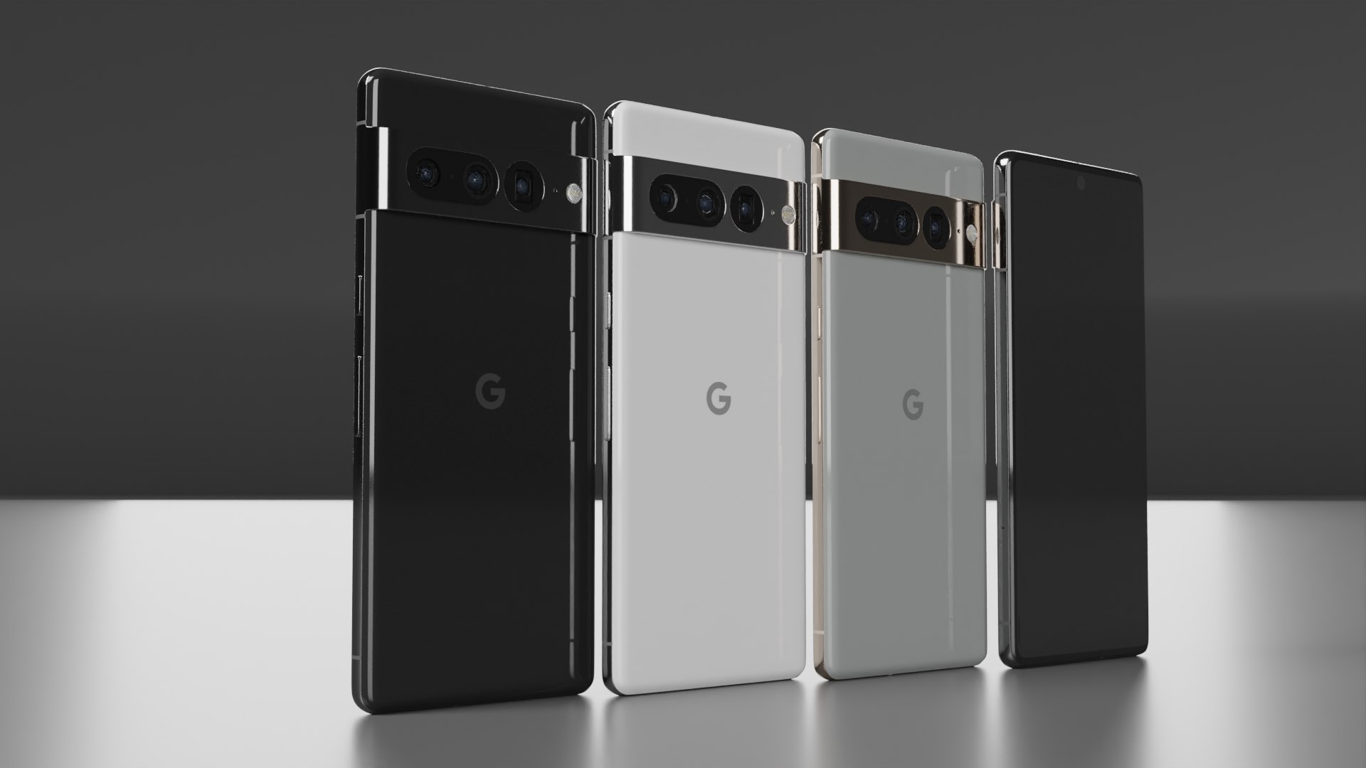 Google Pixel 7 Pro All Colors Smartphone 3D Model - TurboSquid 2067607