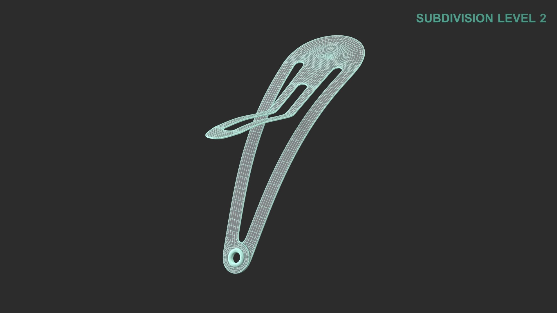 Hair Clip Model - TurboSquid 1997807