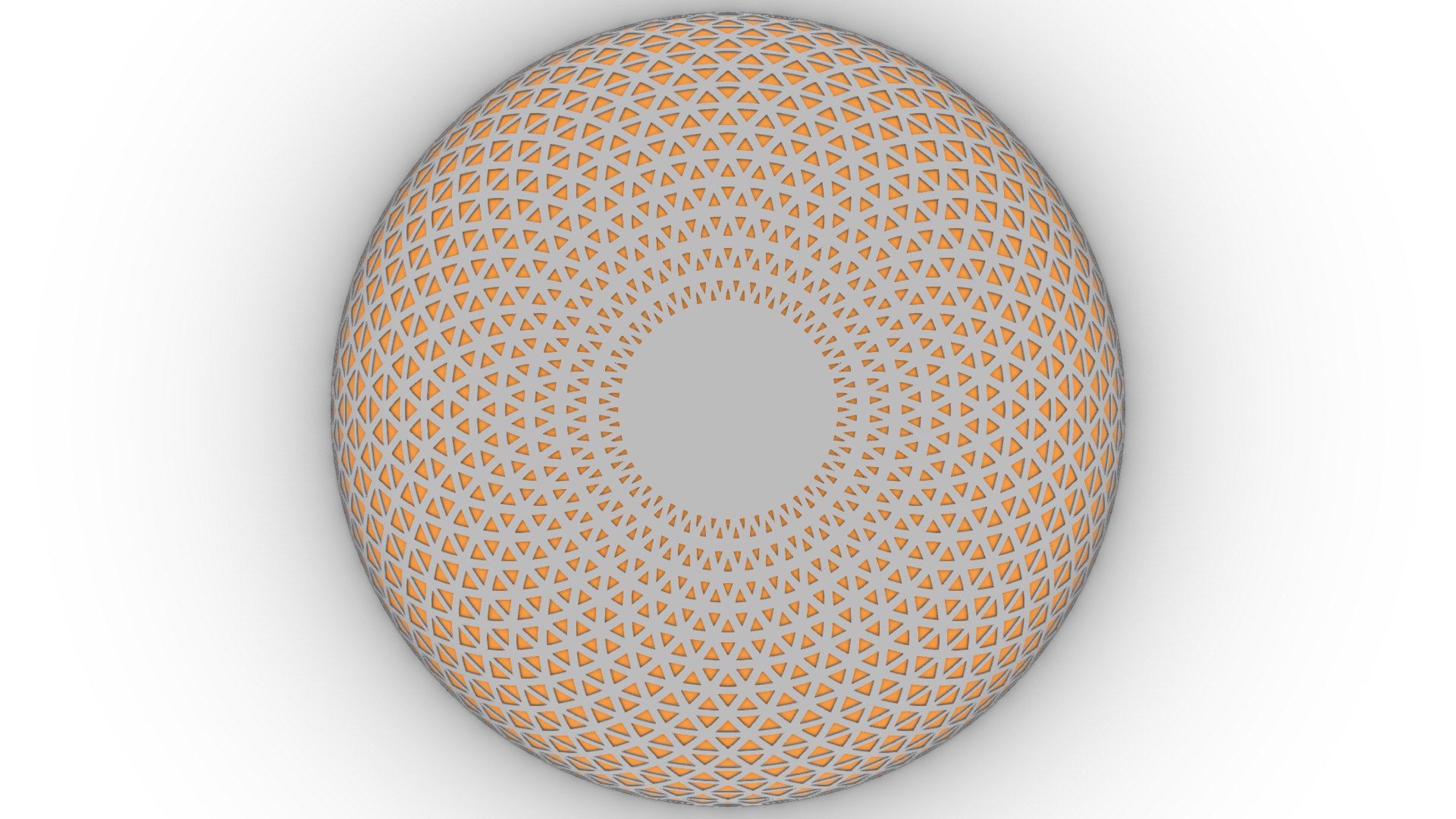 3D Parametric Triangle Pattern Dome - TurboSquid 2414542