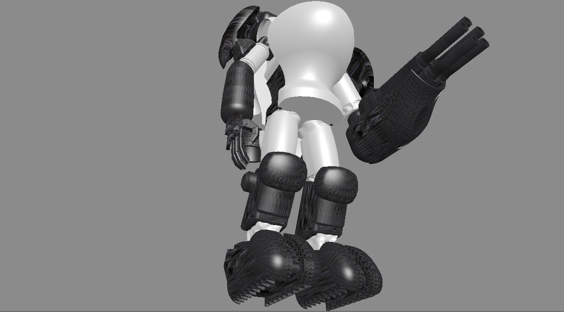 Cyborg Robot 3D Model - TurboSquid 1681269