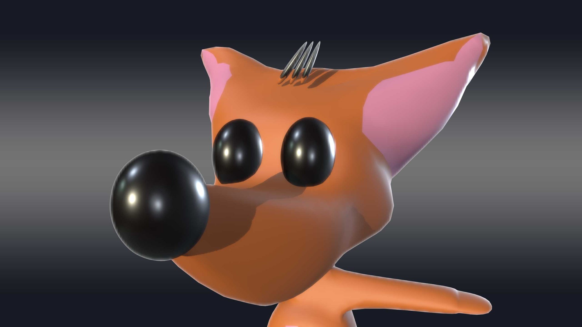 Free 3D Cartoon Mouse Model - TurboSquid 2140978