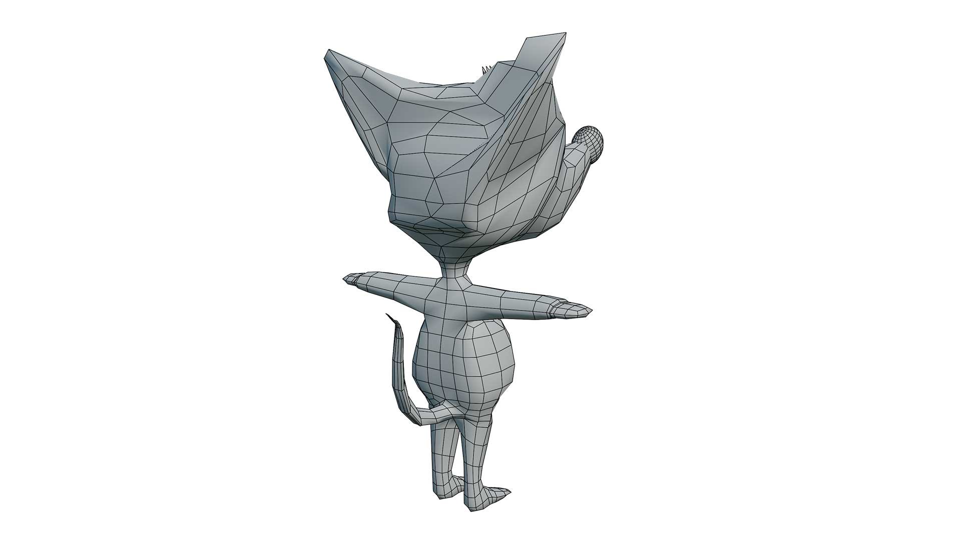 Free 3D Cartoon Mouse Model - TurboSquid 2140978