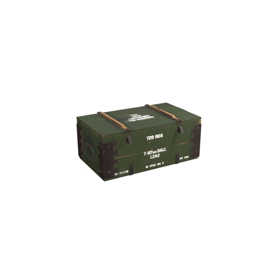 3D Army Crate model - TurboSquid 1805179