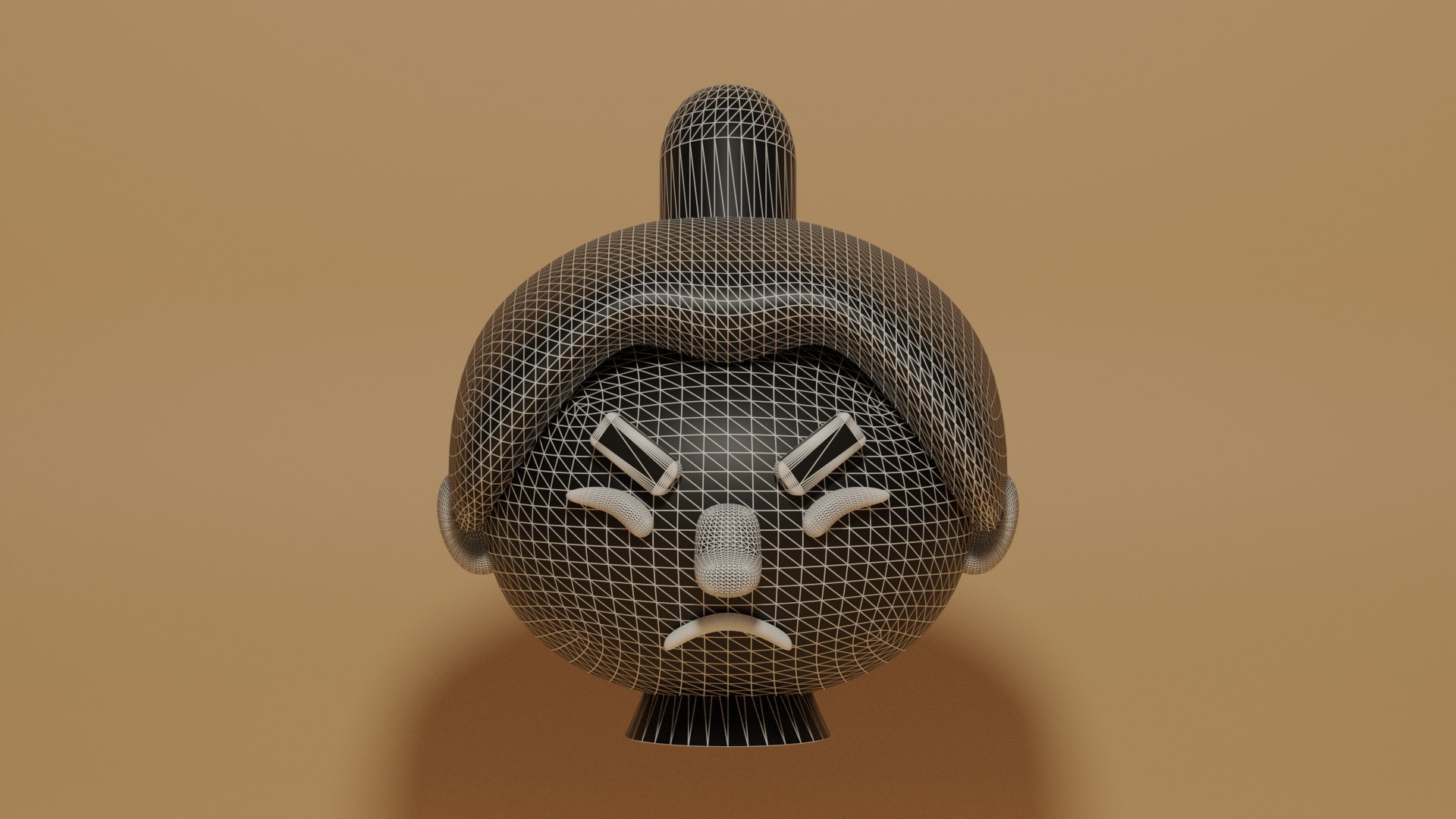 3D Cartoon Japanese Sumo Wrestler - TurboSquid 1865508
