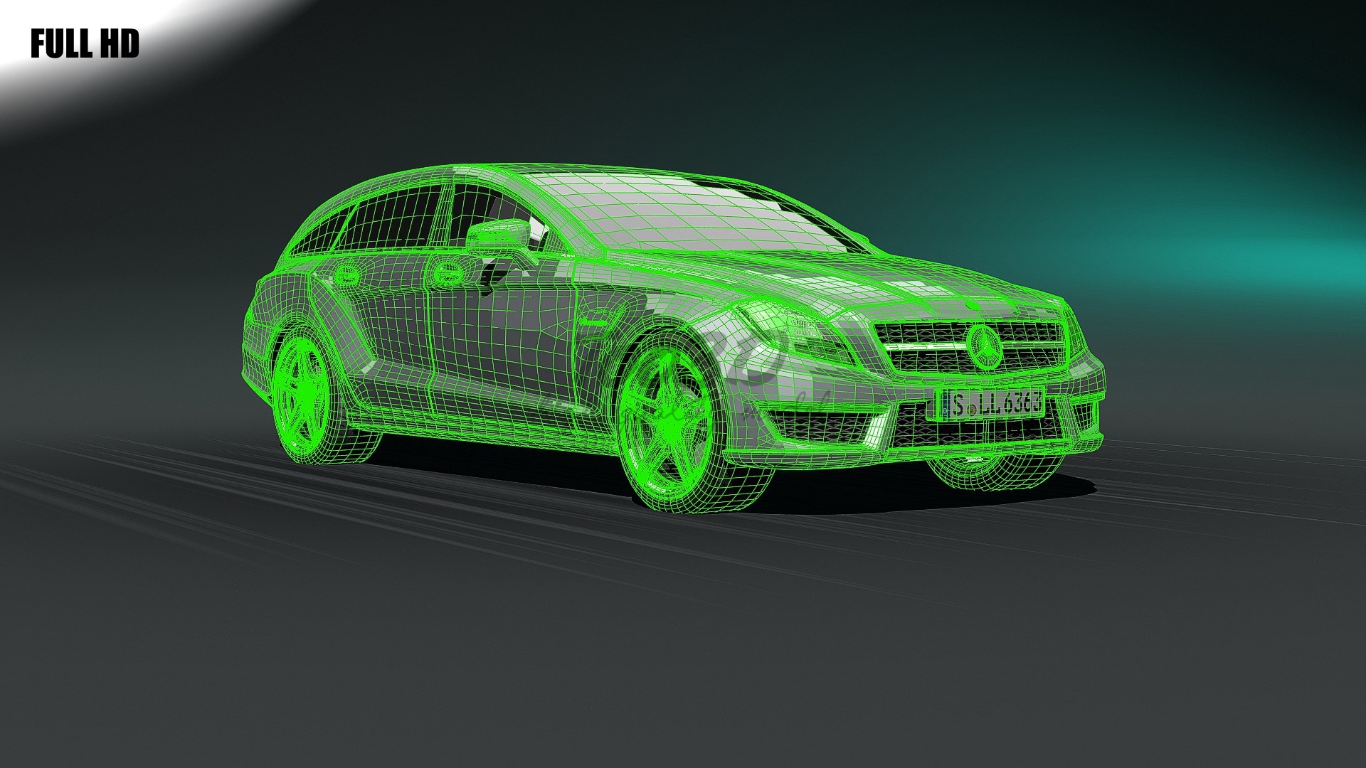 Cls Shooting Brake 3d Model
