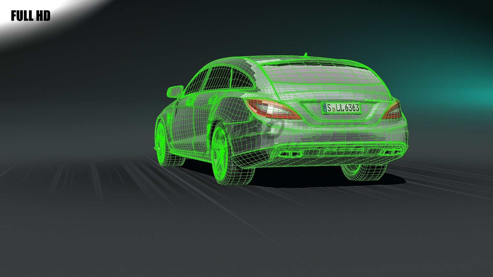 cls shooting brake 3d model