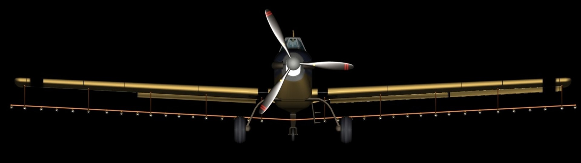 3D model crop duster - TurboSquid 1357588