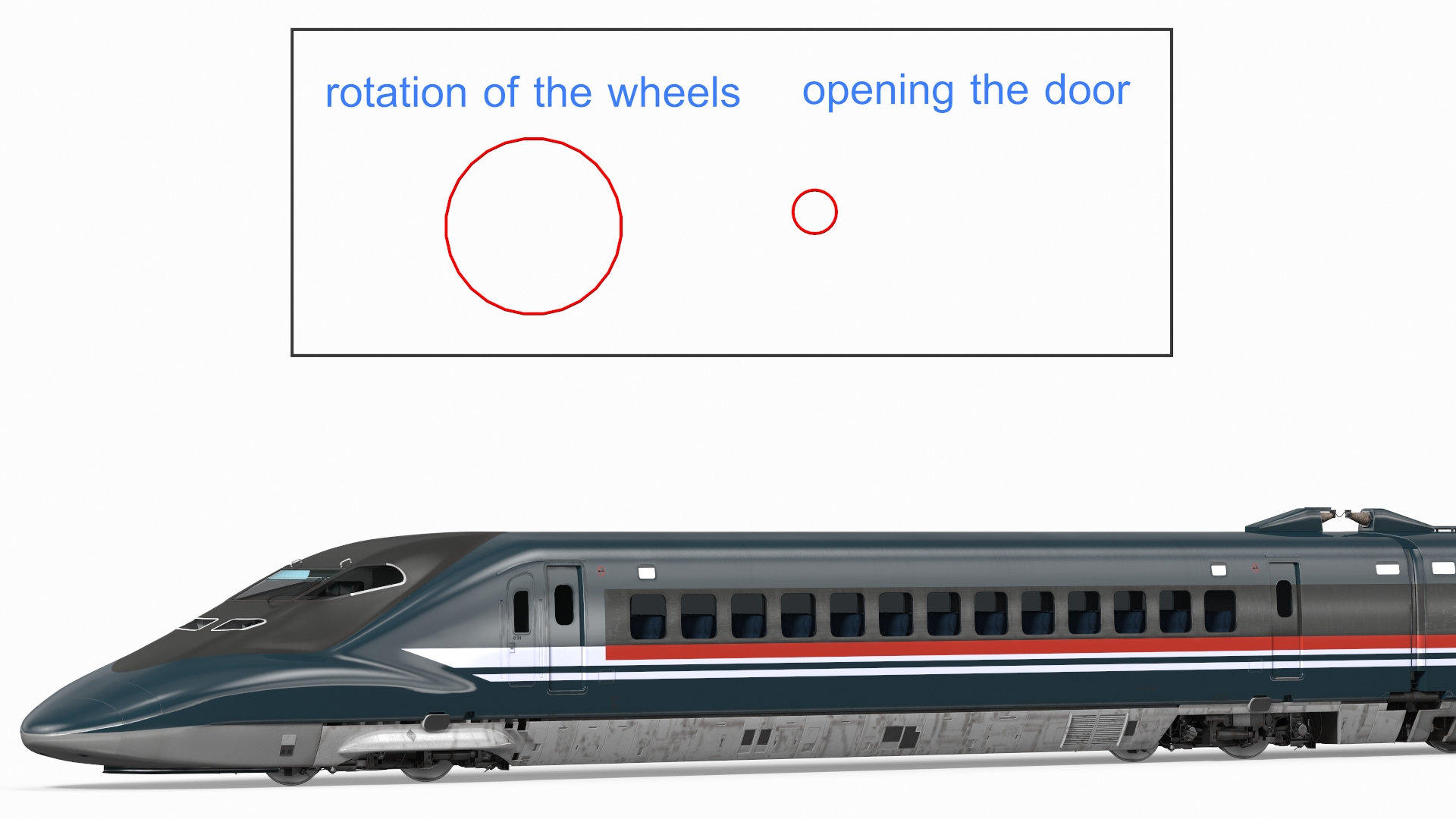 3D Model High Speed Bullet Train Rigged - TurboSquid 1875670
