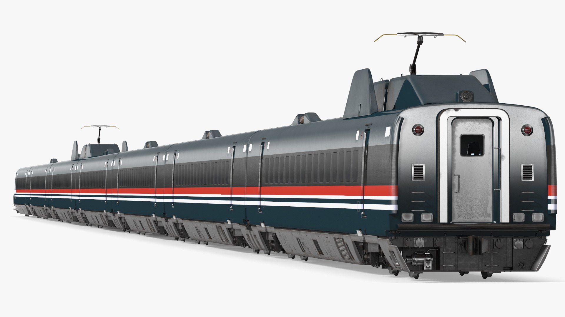 3D Model High Speed Bullet Train Rigged - TurboSquid 1875670