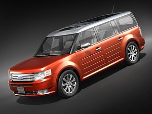 3D Ford Flex Models - Browse & Download Formats - TurboSquid