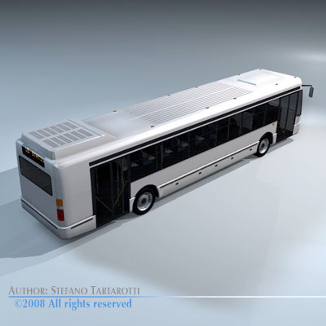 3d Intercity Bus