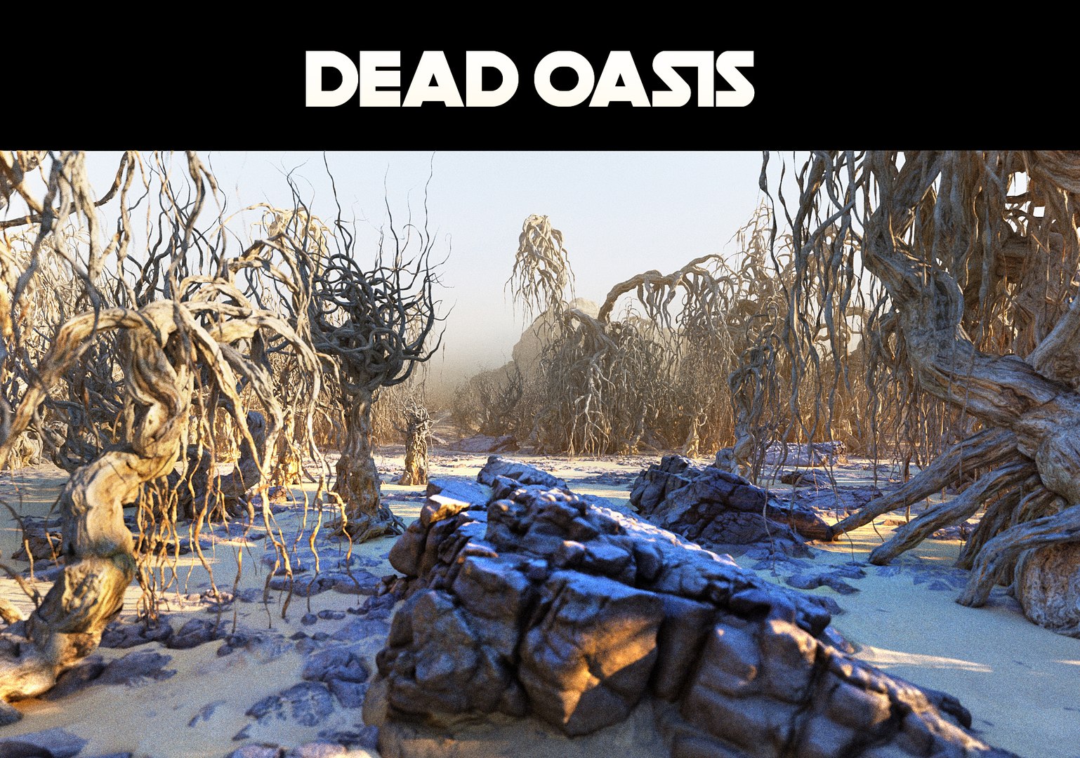 3D dead oasis - TurboSquid 1239924