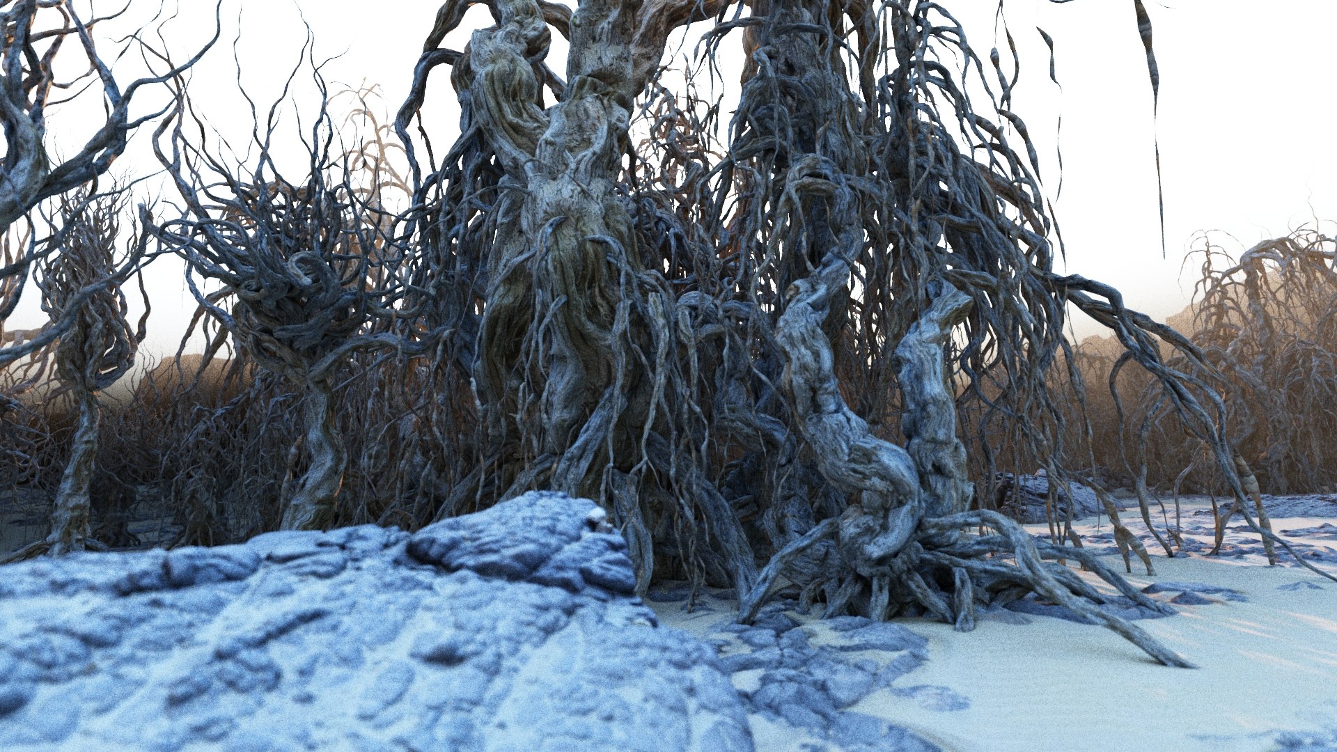 3D dead oasis - TurboSquid 1239924